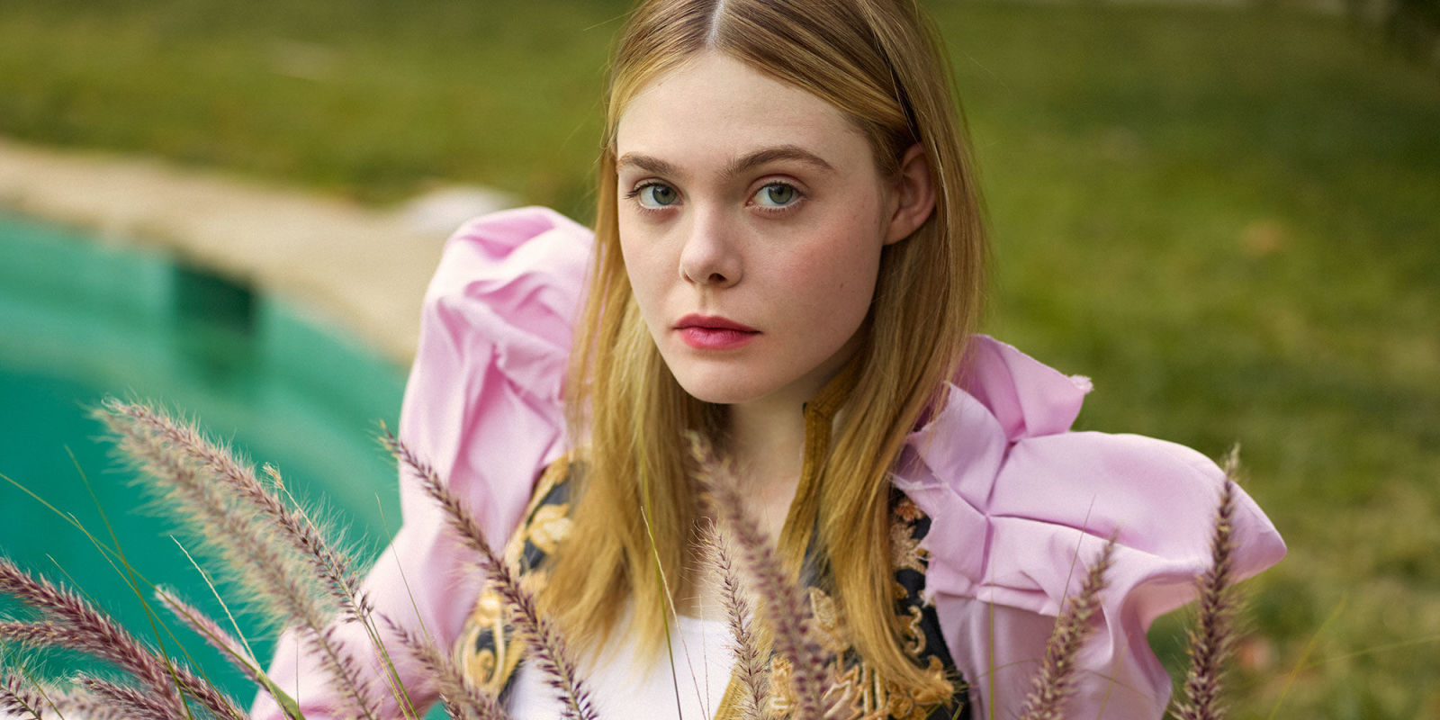 Elle Uk February 2017 Elle Fanning By Thomas Whiteside Fashion