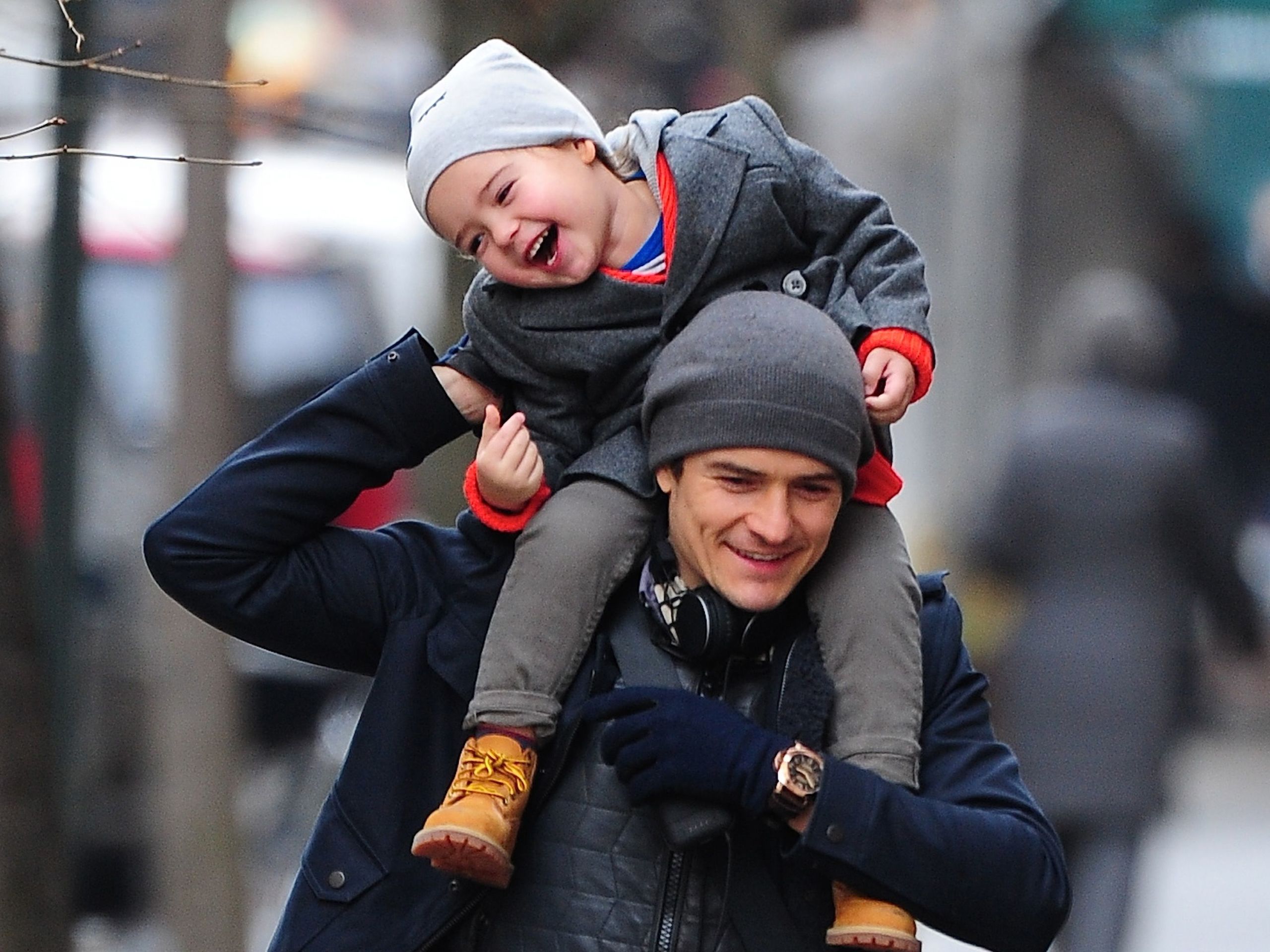 Orlando Bloom Son Modeling