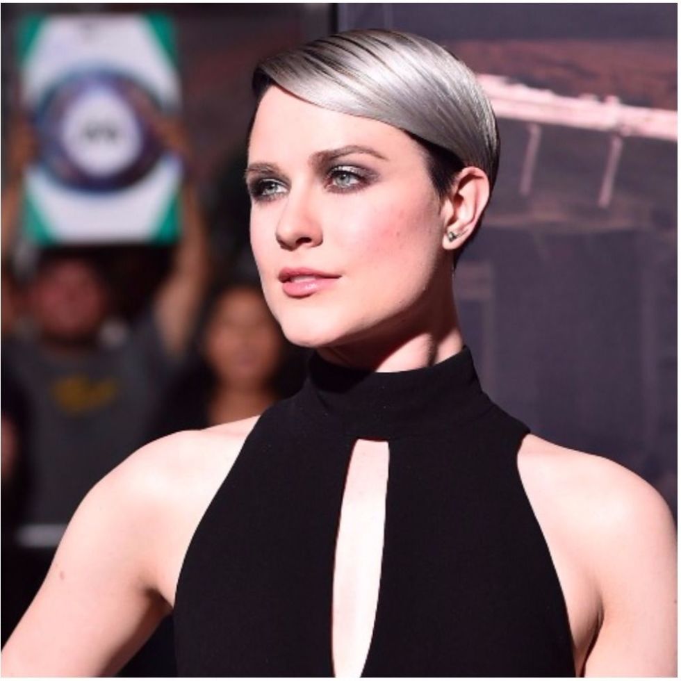 Evan Rachel Wood Pixie Cut Evan Rachel Wood Layered Short Wavy